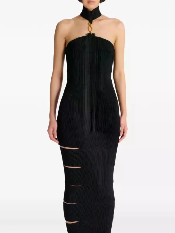 Balmain Strapless Tube Dress