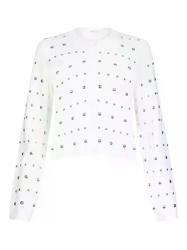 Liu Jo Studded Cardigan - White