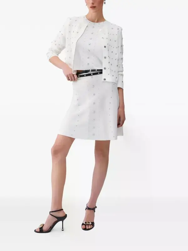 Liu Jo Studded Cardigan - White