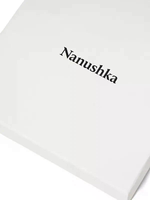 Nanushka Miani Printed Scarf - Black