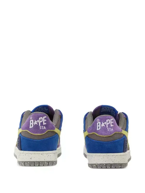 A BATHING APE Sk8 Sta 1 M2 Sneakers - Purple