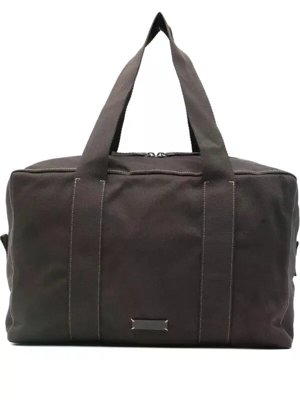THE ROW Sisal Duffle Tote Bag - Brown