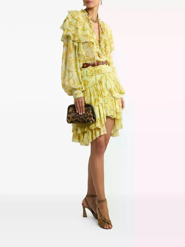 Etro Floral Print Top - Yellow