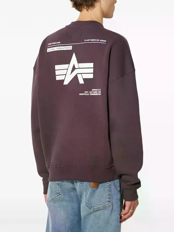 Alpha Industries Logo Crew-neck Sweater