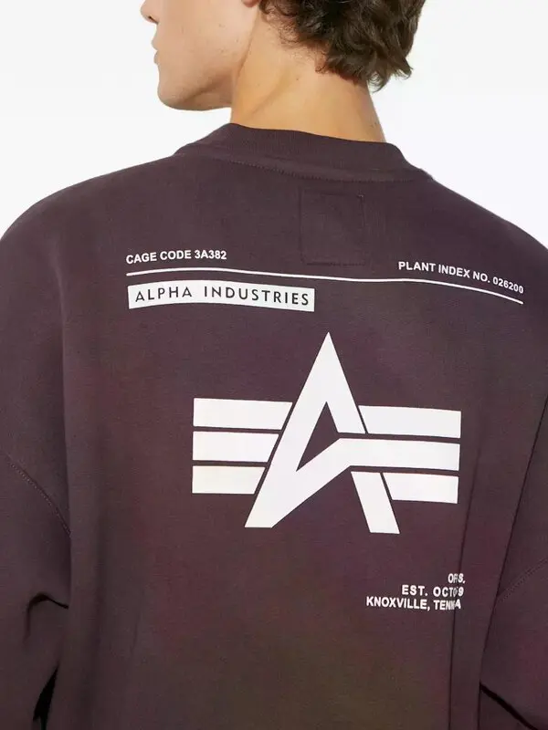 Alpha Industries Logo Crew-neck Sweater