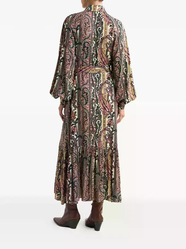 Etro Paisley-print Shirt Dress - Pink