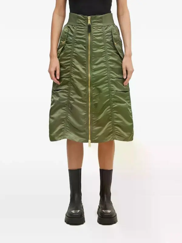 Alpha Industries Gathered Midi Skirt