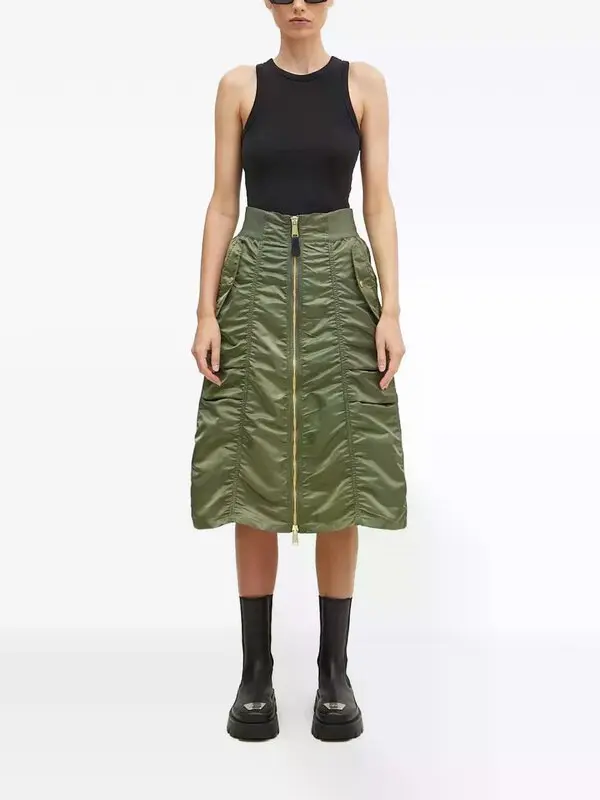 Alpha Industries Gathered Midi Skirt