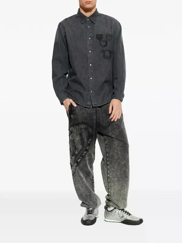 DIESEL® D-simply-s15 Embroidered Shirt
