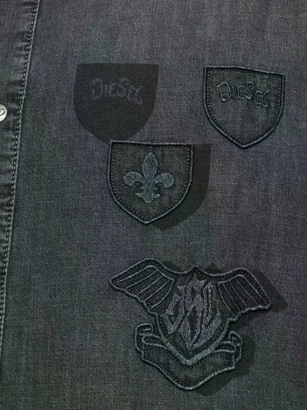 DIESEL® D-simply-s15 Embroidered Shirt