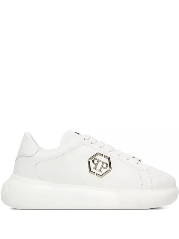 Philipp Plein Logo-plaque Flat Sneakers