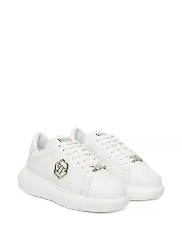Philipp Plein Logo-plaque Flat Sneakers
