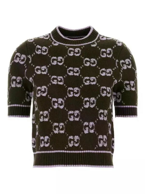Gucci Embroidered Wool Sweater
