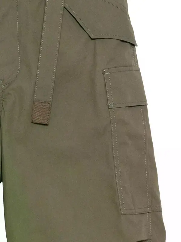 Sacai Belted Cargo Pants - Green