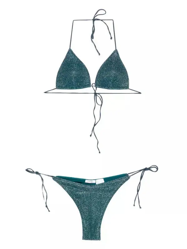Oseree Lumière 80s Bikini - Green