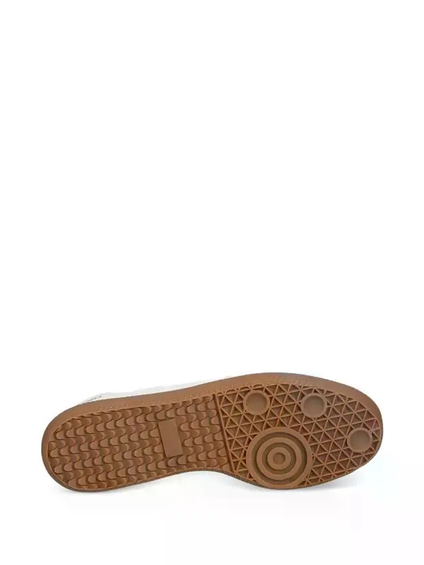 Flamingos Burela Slim Logo-appliqué Sneakers - White
