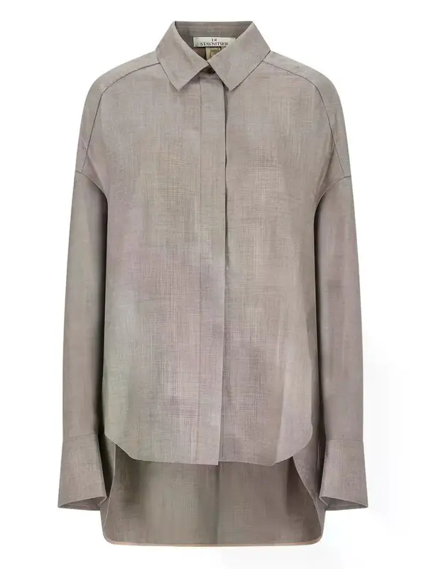 DI STAVNITSER Heidi Long-sleeved Shirt - Neutrals