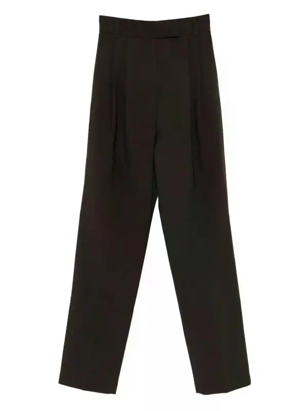 THE FRANKIE SHOP Bea Pleated Straight Trousers