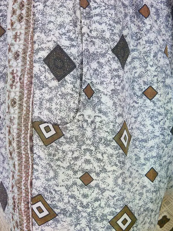 PIERRE-LOUIS MASCIA Patterned Trousers - Neutrals