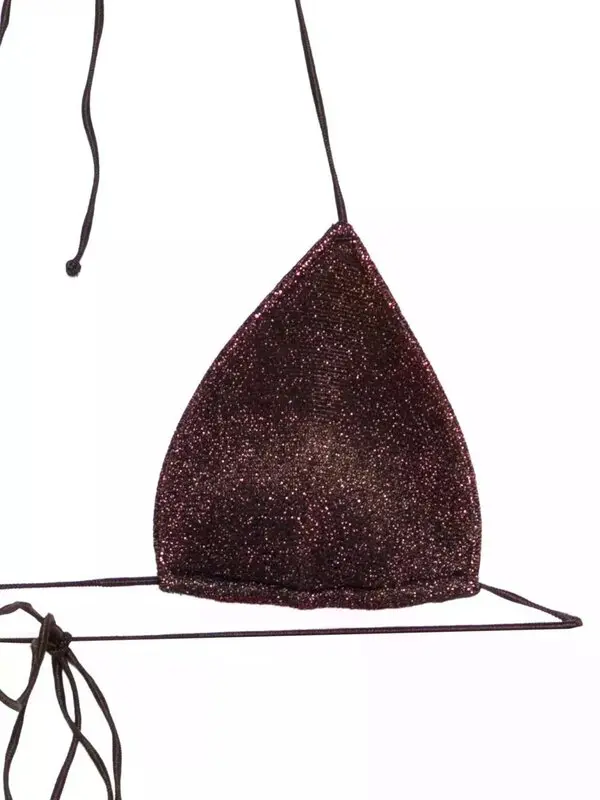 Oseree Triangle Beachwear - Brown
