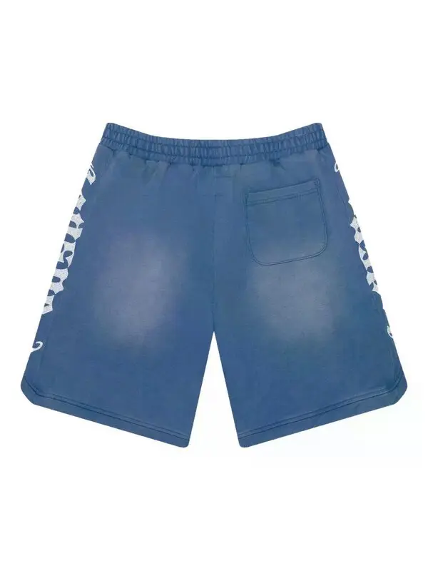 GODSPEED Courtside Print Shorts - Blue