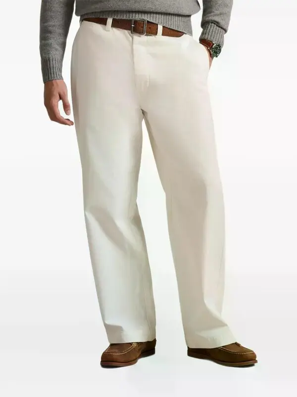 Polo Ralph Lauren The Big Cotton Chino Trousers - Neutrals