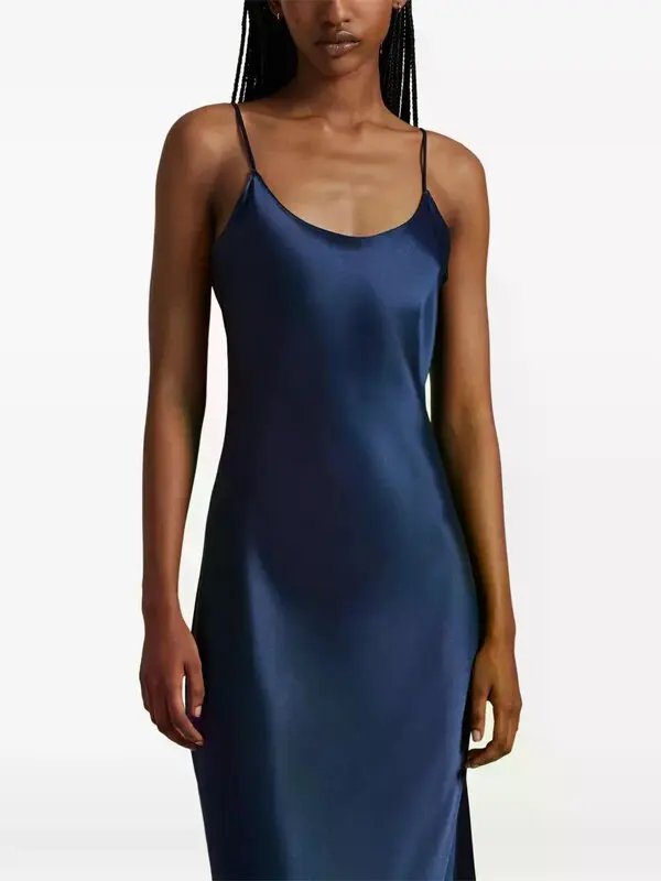 polo ralph lauren satin slip dress Vintage Satin Slip Dress