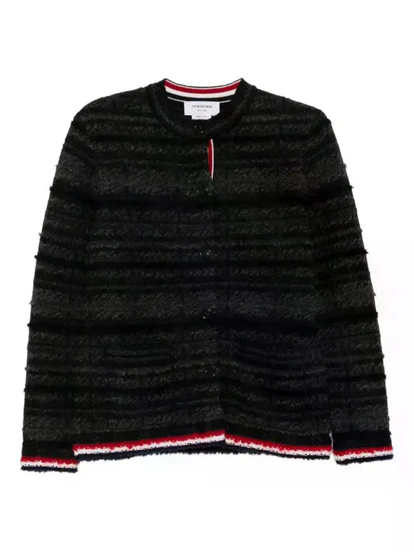 Thom Browne Jacquard Cardigan