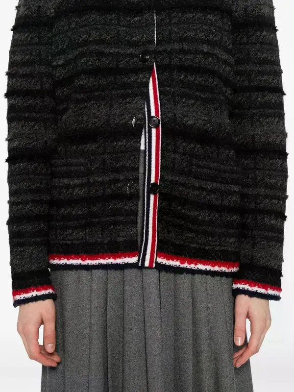 Thom Browne Jacquard Cardigan