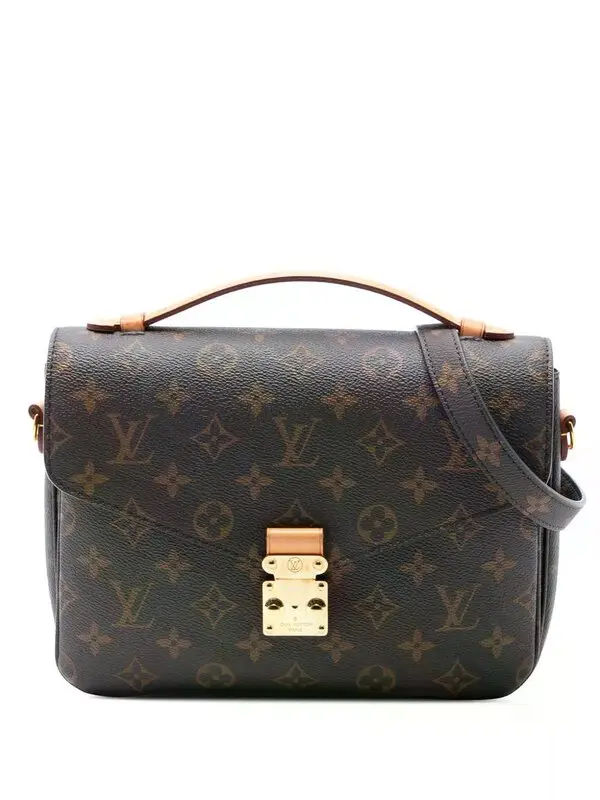 LOUIS VUITTON 2019 Monogram Pochette Metis Satchel