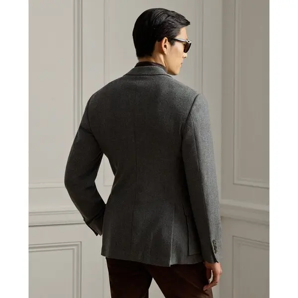 Ralph Lauren Kent Handmade Herringbone Wool Jacket