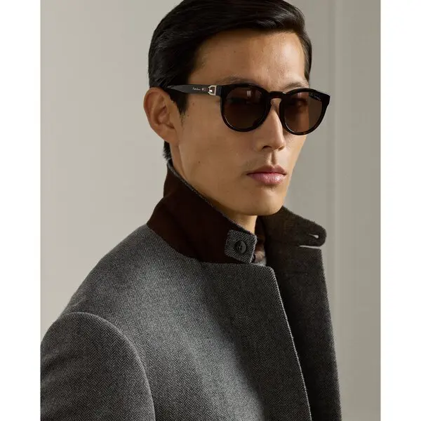 Ralph Lauren Kent Handmade Herringbone Wool Jacket