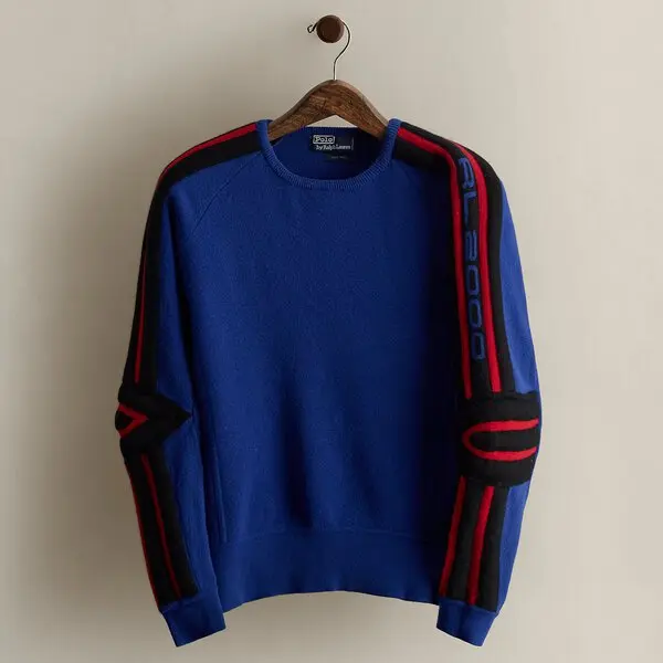 Ralph Lauren 1993 Striped Wool Sweater