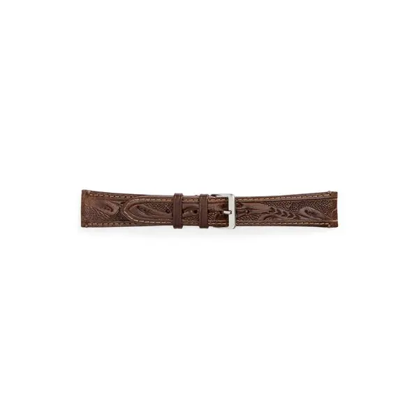 Ralph Lauren Hand-tooled Leather Watch Strap