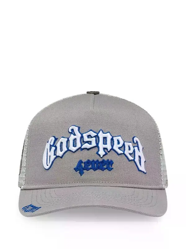 GODSPEED Forever Embroidered Trucker Hat - Grey