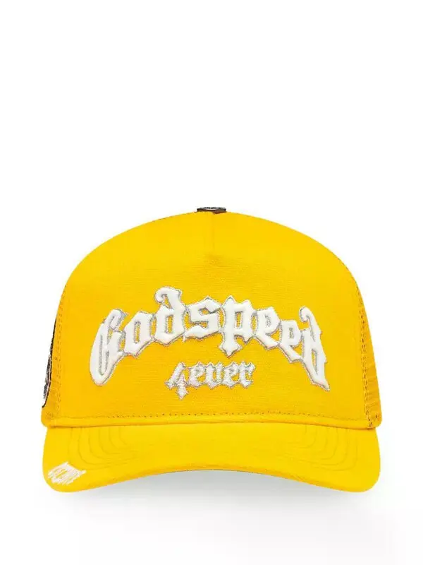 GODSPEED Forever Logo Trucker Hat - Yellow