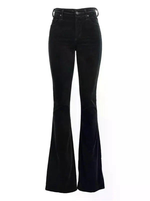 Citizens Of Humanity Flared Velvet Trousers