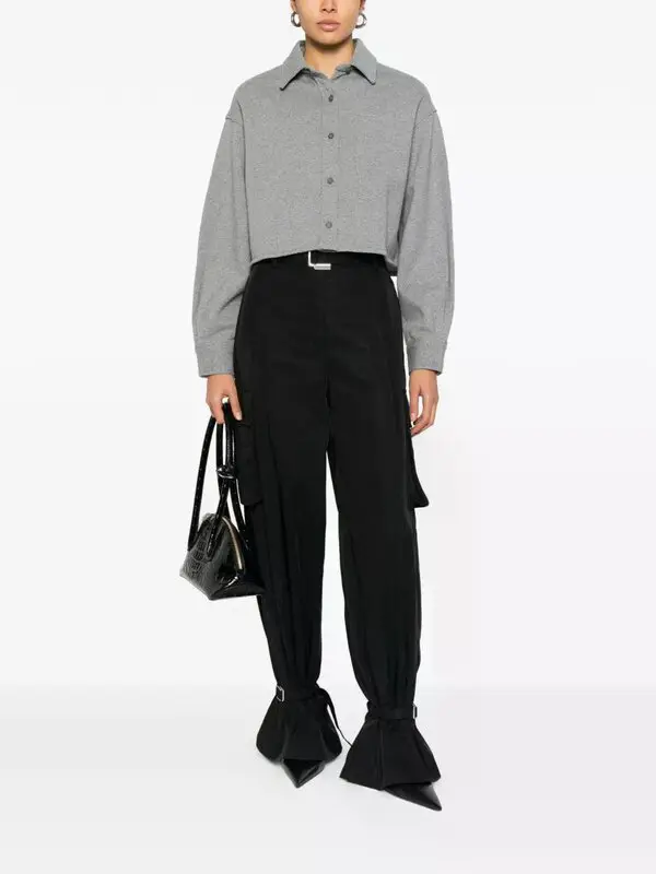 Alexander Wang Buttoned Cropped Top
