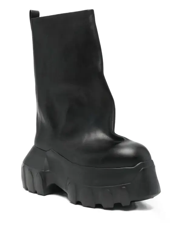 Rick Owens Flared Mega Tractor Boots