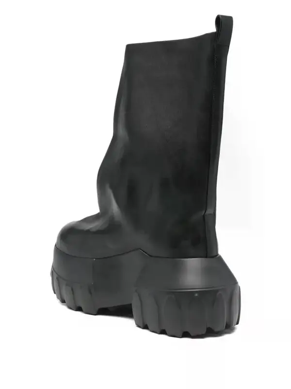 Rick Owens Flared Mega Tractor Boots