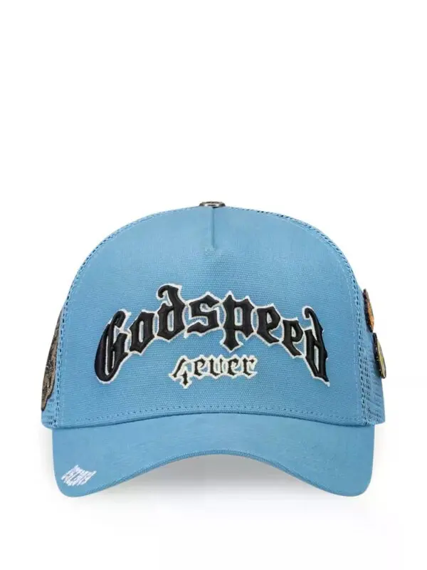 GODSPEED Forever Embroidered Baseball Cap - Blue