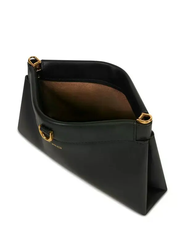 Etro Mini Leather Clutch With Chain
