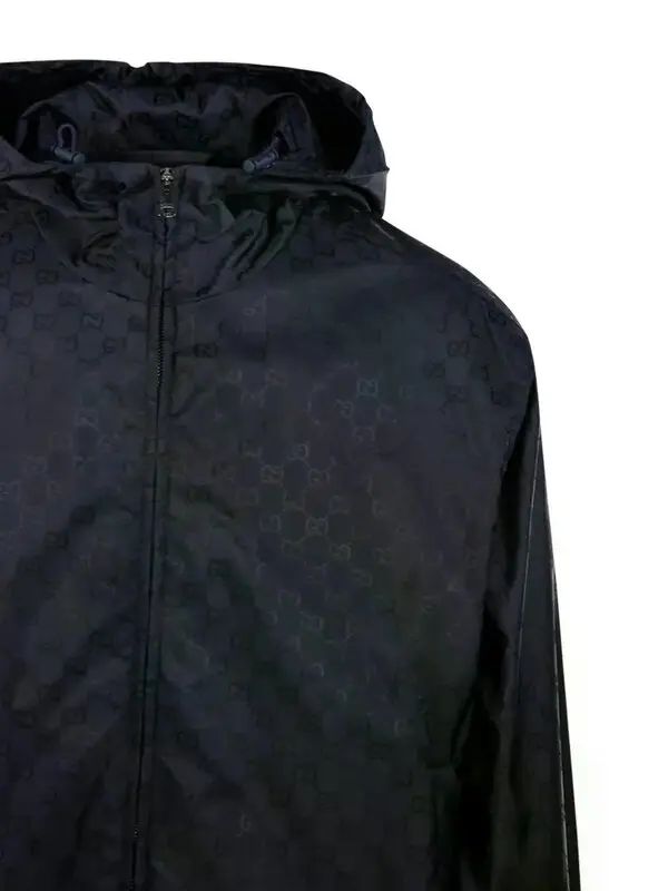 Gucci Monogram Hooded Jacket