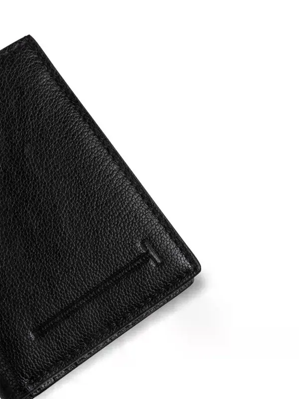 TOM FORD Embossed-logo Foldable Leather Cardholder