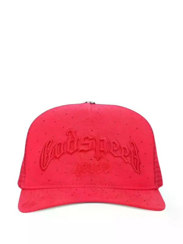 GODSPEED Forever Embellished Baseball Cap - Red