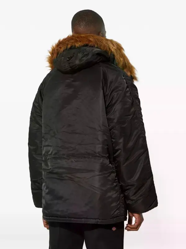 Alpha Industries Hooded Jacket - Black