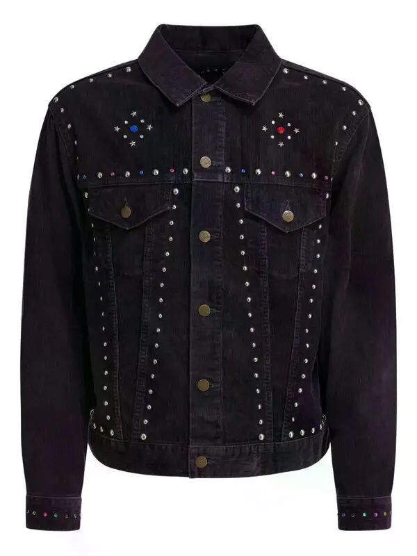 Needles Studded Embroidered Jacket - Black