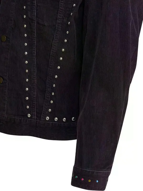 Needles Studded Embroidered Jacket - Black