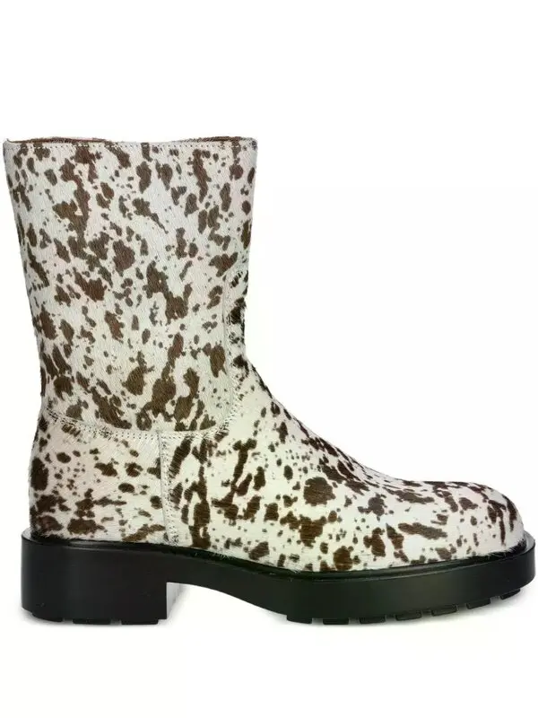 SUMMERY COPENHAGEN Mottled Ankle Boots