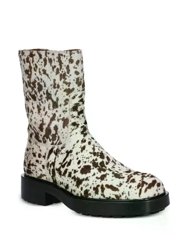 SUMMERY COPENHAGEN Mottled Ankle Boots